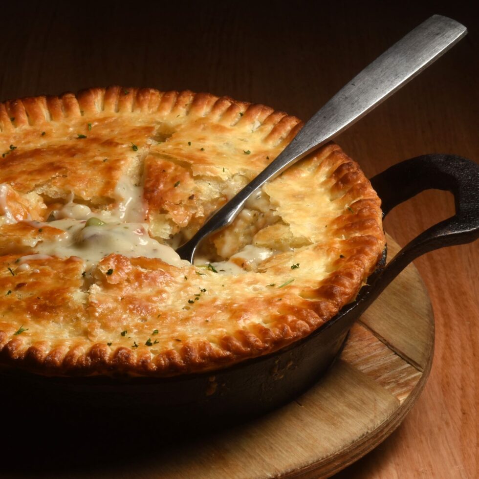 Chicken, Mushroom and Veg Pies | QCWA Country Kitchens