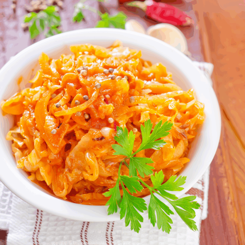 Spiced Cabbage with Apple | QCWA Country Kitchens