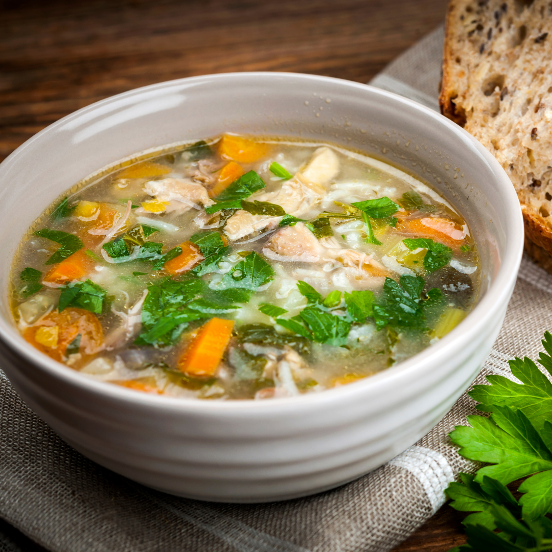 Chicken and Vegetable Soup | QCWA Country Kitchens
